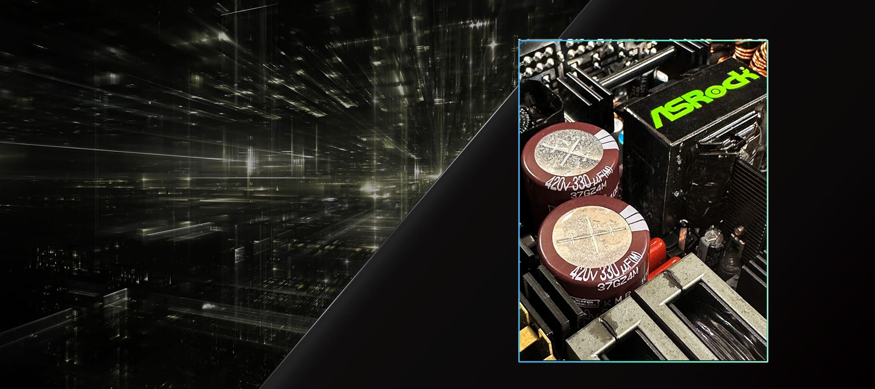 ASRock Phantom Gaming PG-750G 750W 80 PLUS GOLD & Cybenetics PLATINUM Full Modular Power Supply ...